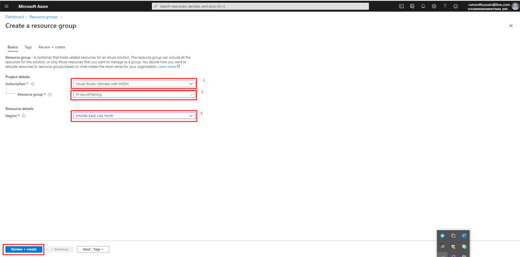 How To Create An Azure Resource Group
